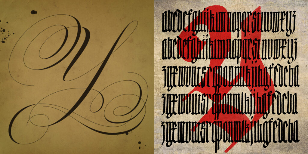 battle - Lettering versus Calligraphy